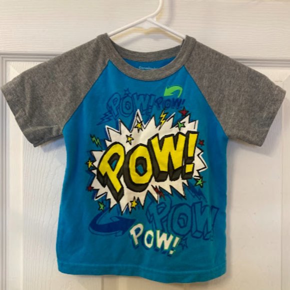 Garanimals | Shirts & Tops | Comic Book Sayings Shirt Pow | Poshmark